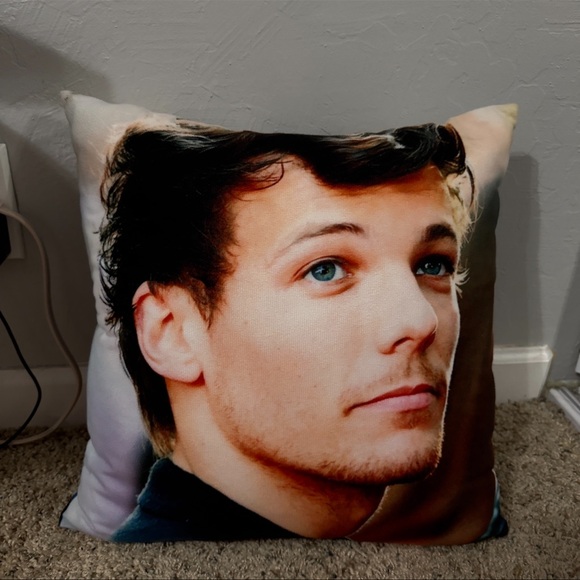 1D | Bedding | One Direction Louis Tomlinson Pillow 6 | Poshmark